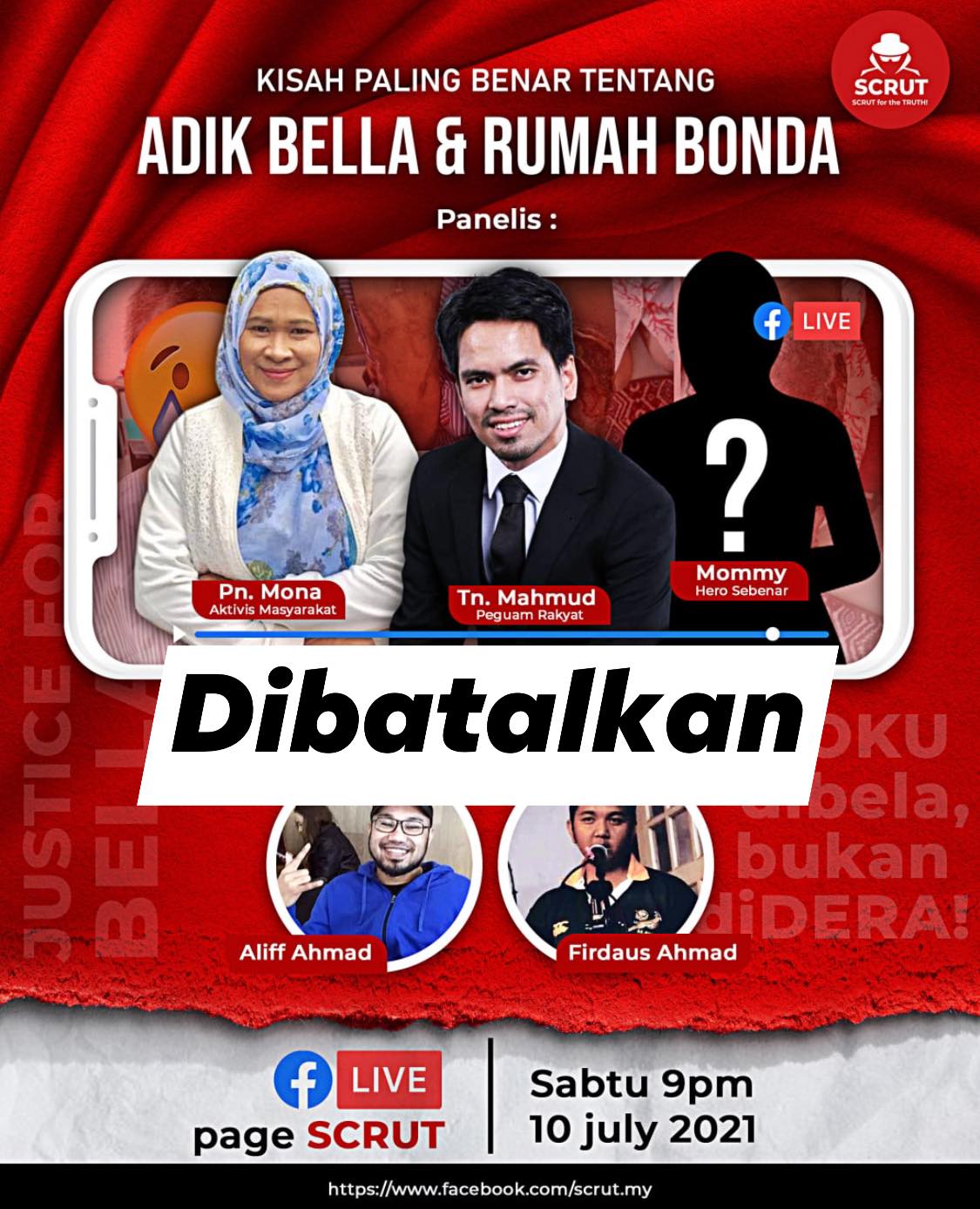 HERO SEBENAR #JUSTICEFORBELLA #JUSTICE4BELLA – BILA AKU MENULIS..